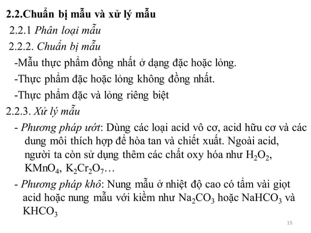 Kiem nghiem hoa thuc pham pgsts nguyen thi xuan mai | PDF