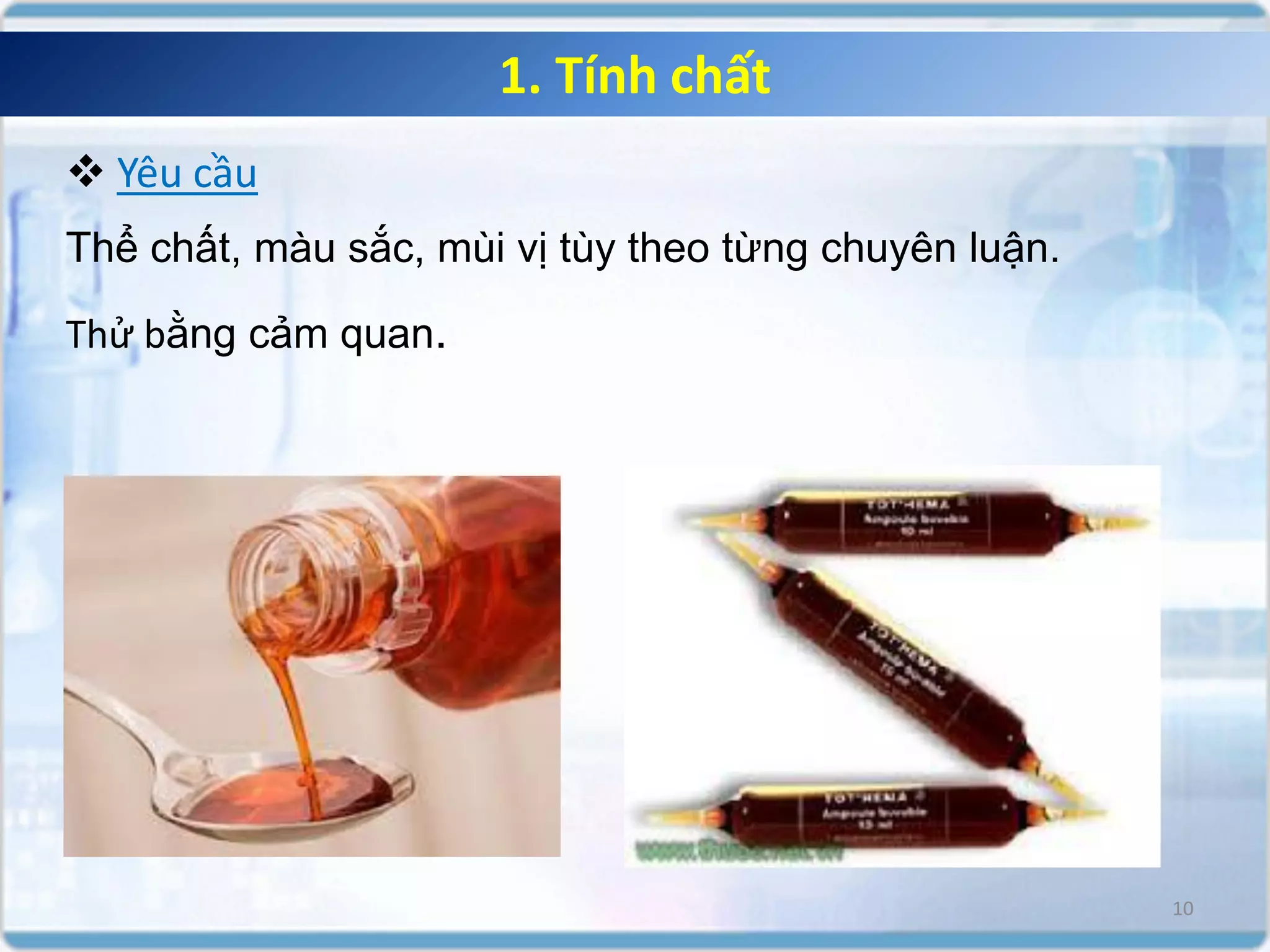 Kiem nghiem thuoc dang long thuoc dat thuoc mo thuoc nho mat | PDF