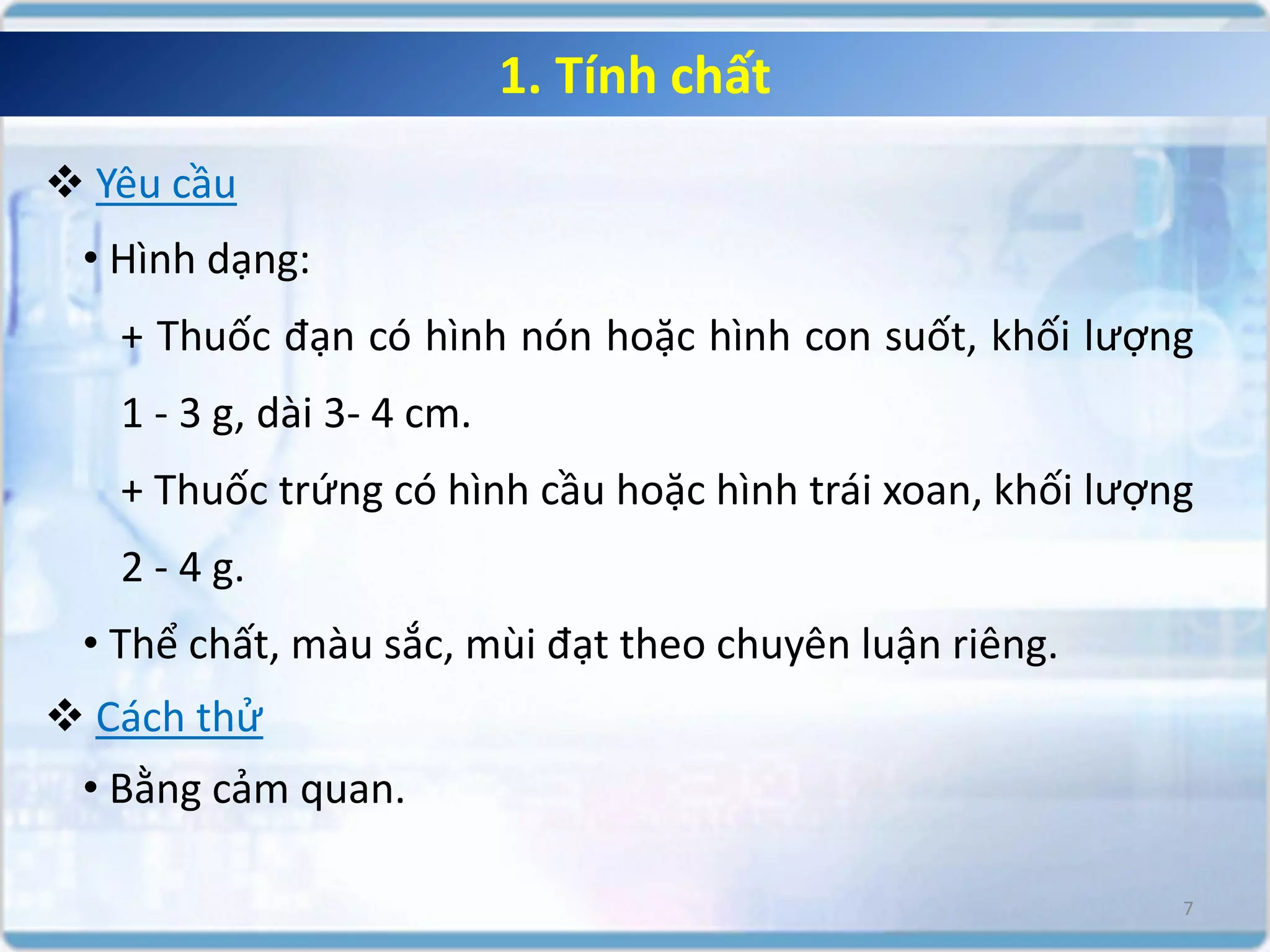 Kiem nghiem thuoc dang long thuoc dat thuoc mo thuoc nho mat | PDF