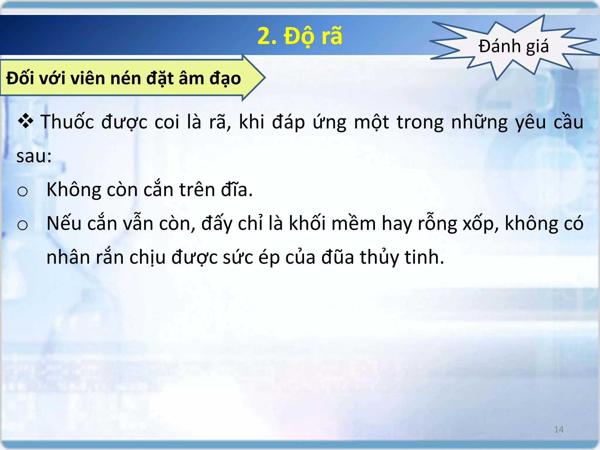 Kiem nghiem thuoc dang long thuoc dat thuoc mo thuoc nho mat | PDF