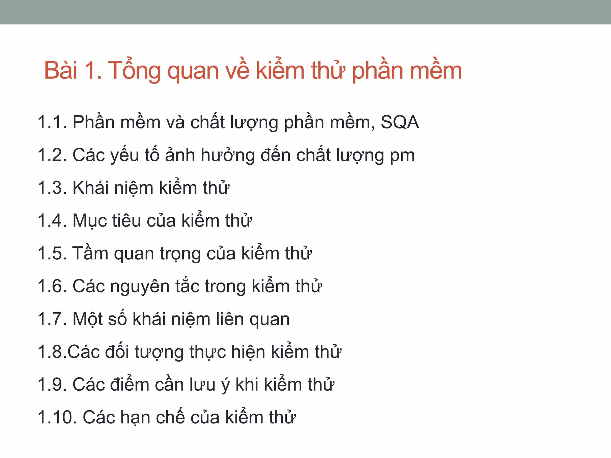 Kiem thu phan mem | PPT