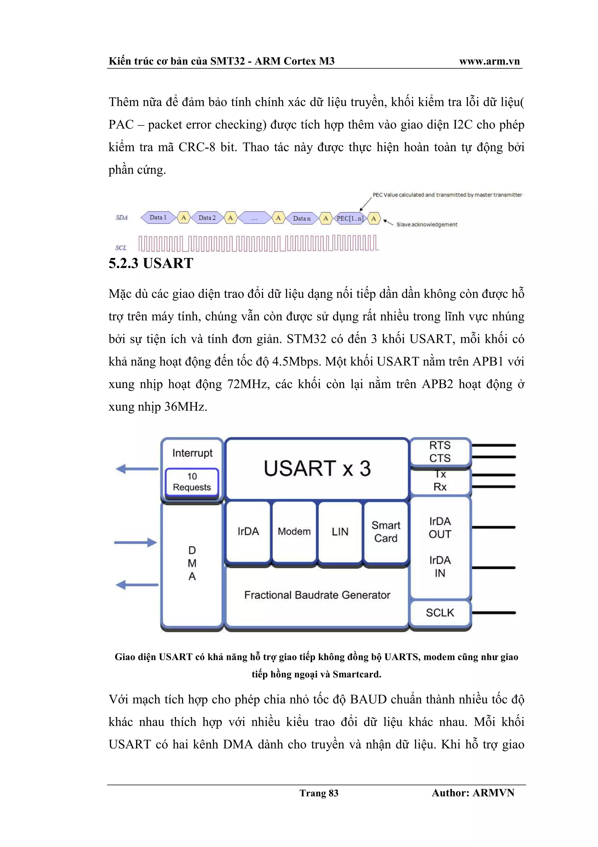 Kien truc-co-ban-cua-stm32-arm-cortex-m3 | PDF