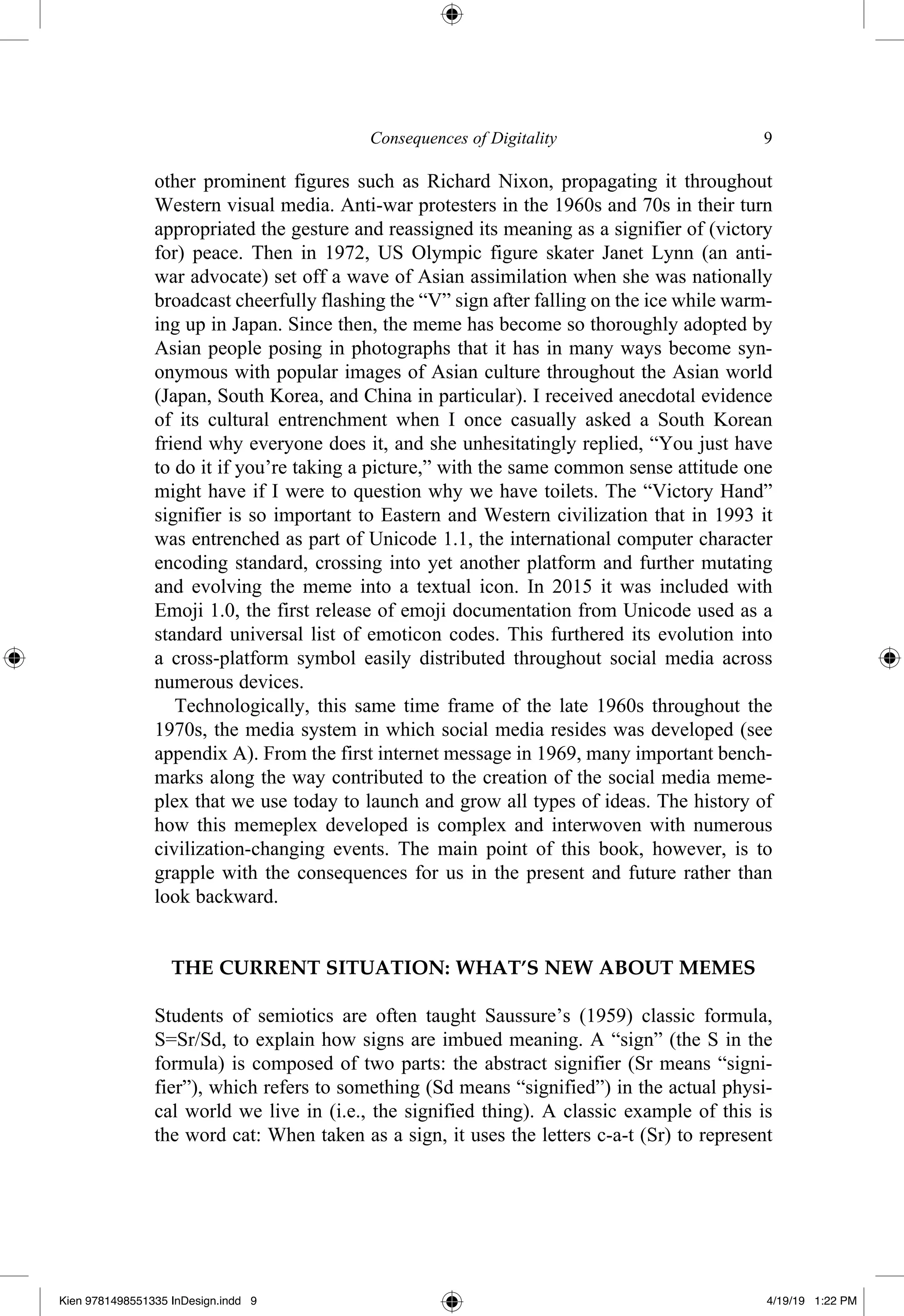 Communicating with Memes: Consequences in post-truth civilization | PDF