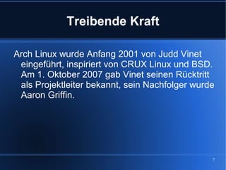 Kienholz luis distribution_arch_linux | ODT