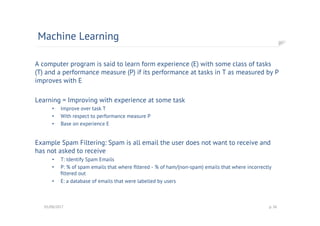 Machine Learning part 2 - Introduction to Data Science | PPT