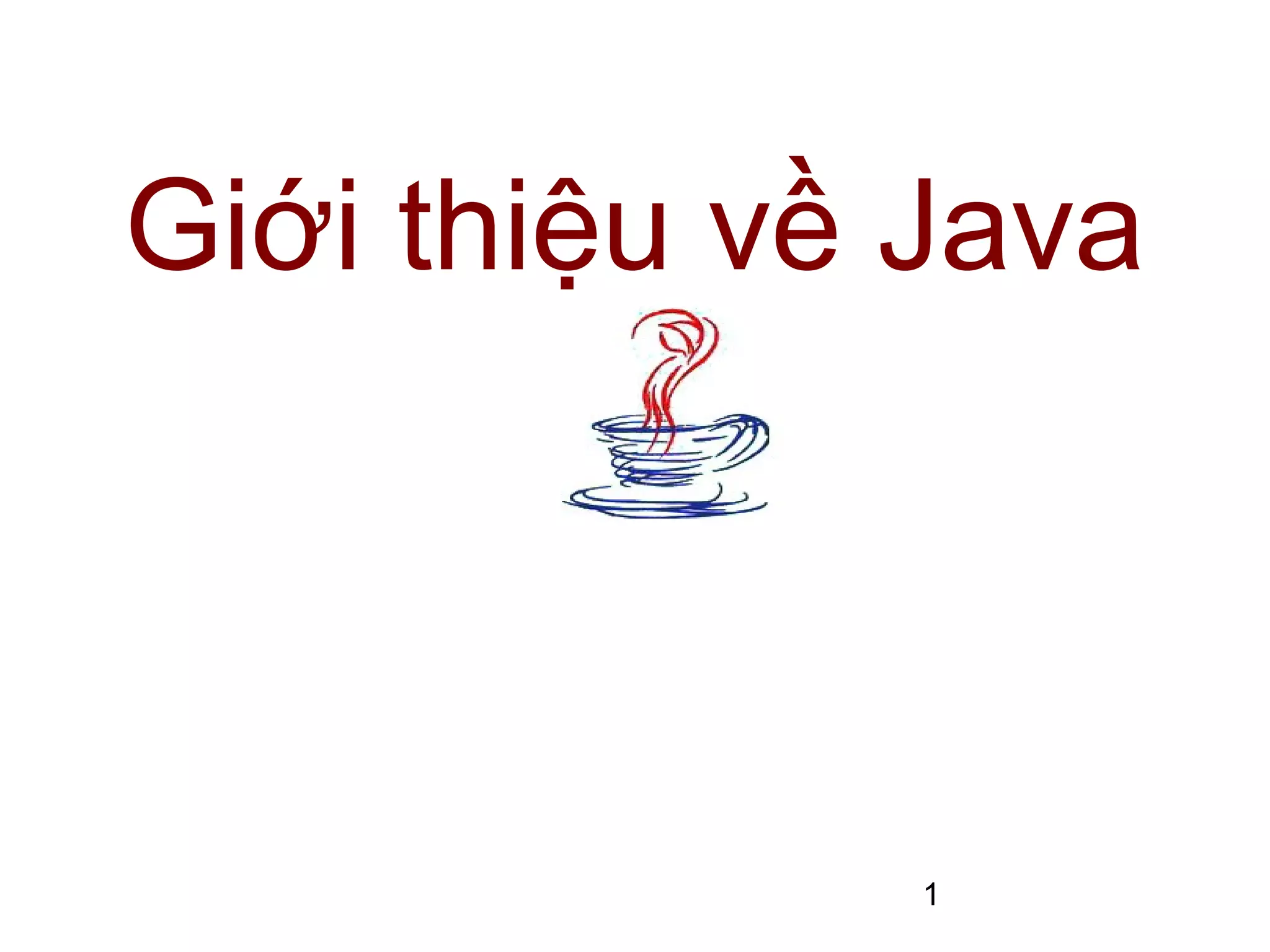 gioi thieu ve java | PPT