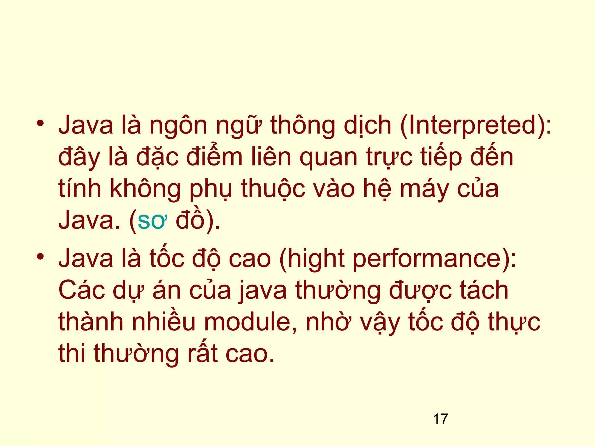 gioi thieu ve java | PPT