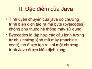 gioi thieu ve java | PPT