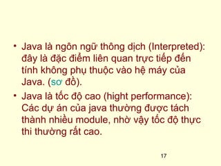 gioi thieu ve java | PPT