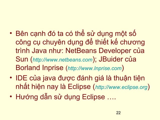 gioi thieu ve java | PPT