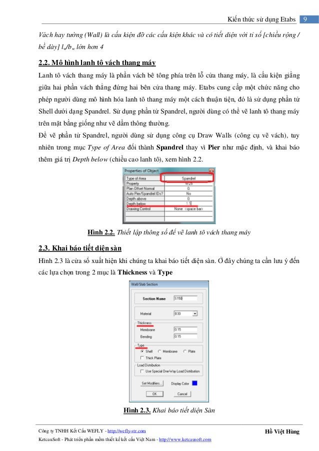 Kiến thức sử dụng Etabs | PDF