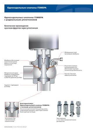 Kieselmann aseptic valves gembra | PDF | Automotive