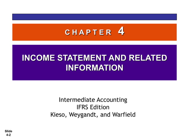 Kieso_Inter_Ch04_IFRS.ppt | Stocks and Bonds | Personal Investing
