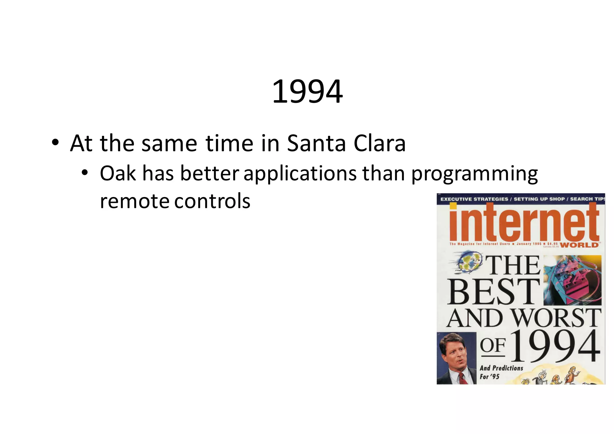 20 Years of Java | PPT