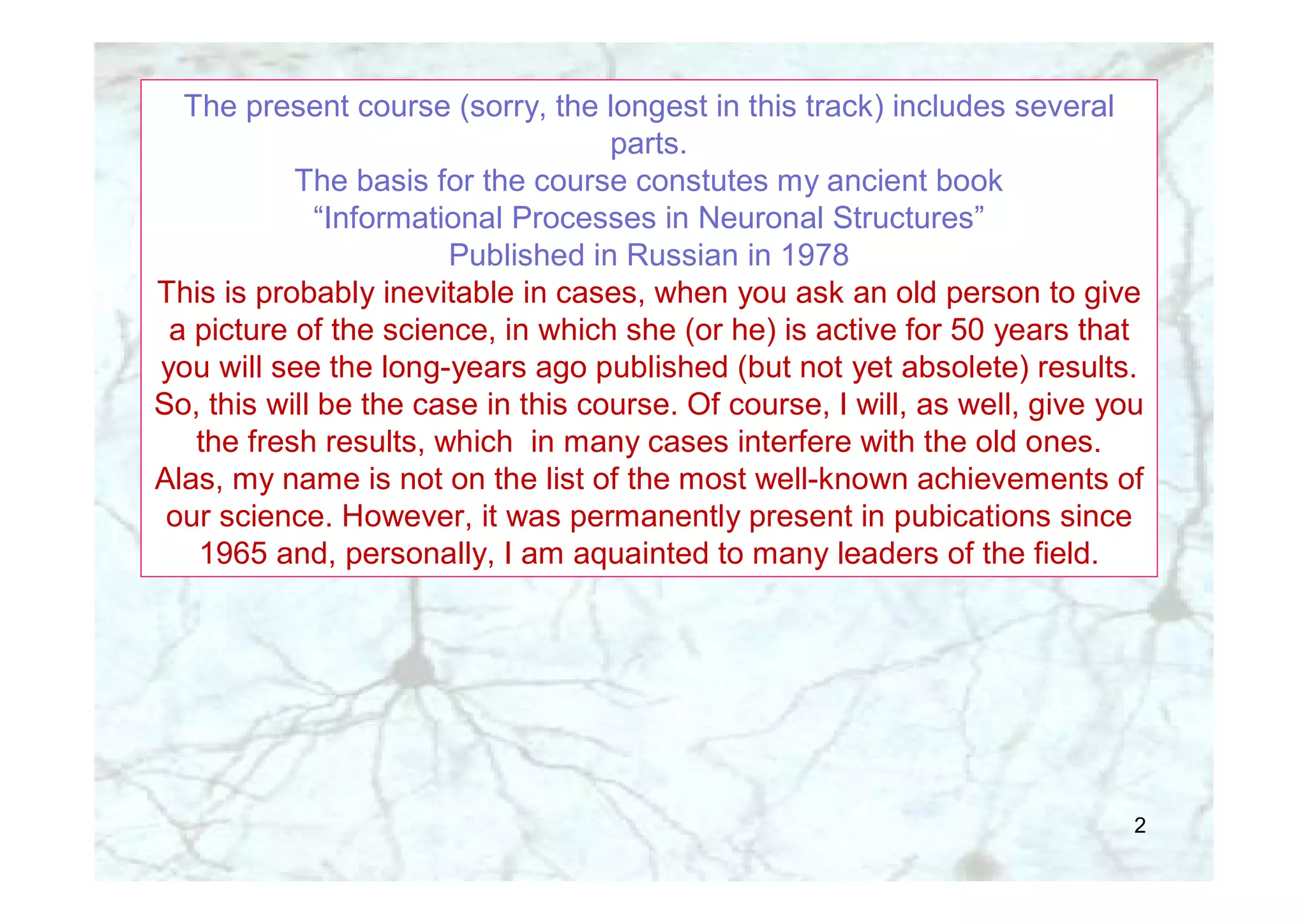 Neuron Synchronization And Representation Of Space And Time In Neural Networks Ppt