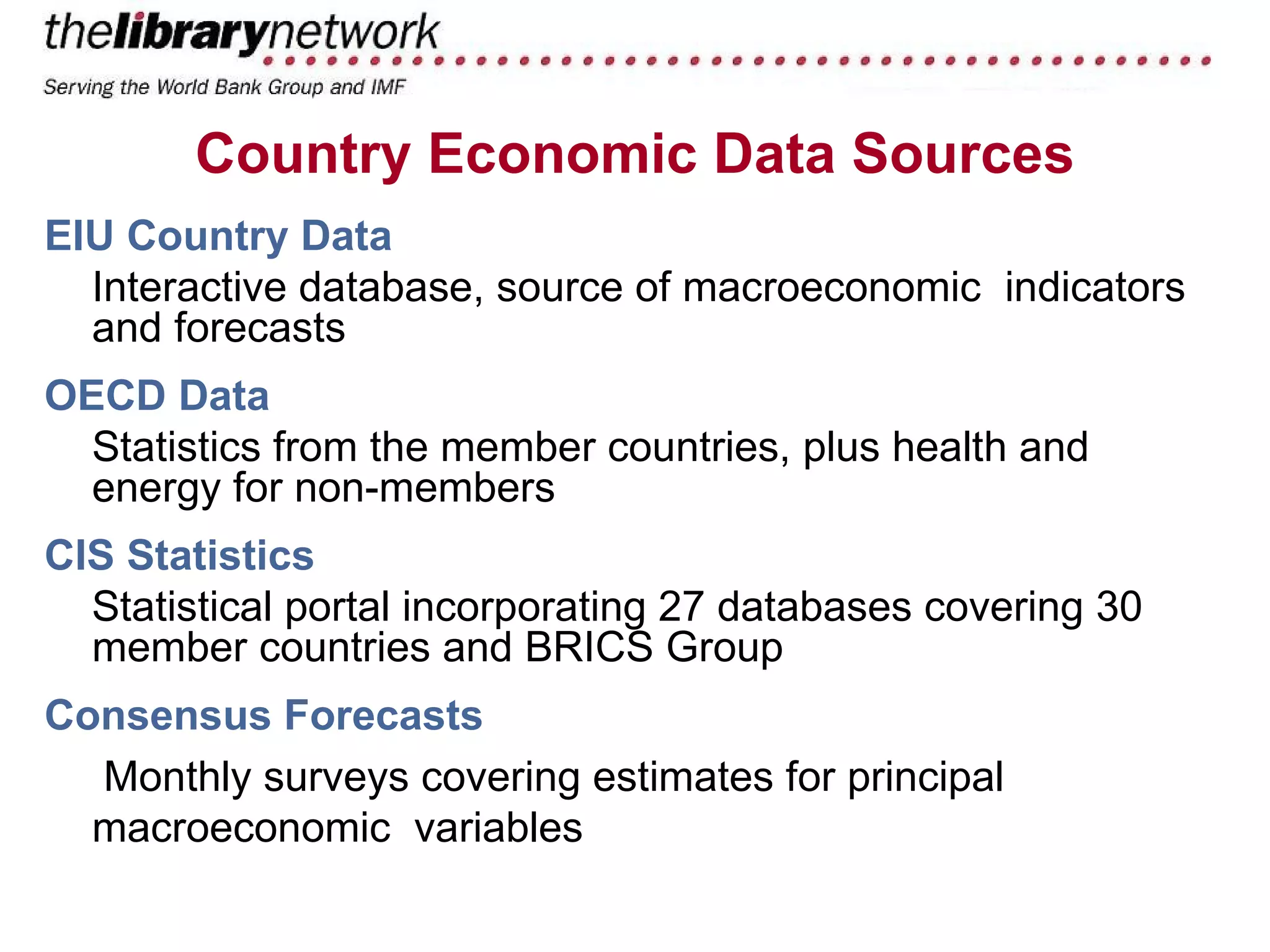 Statistical Resources | PPT