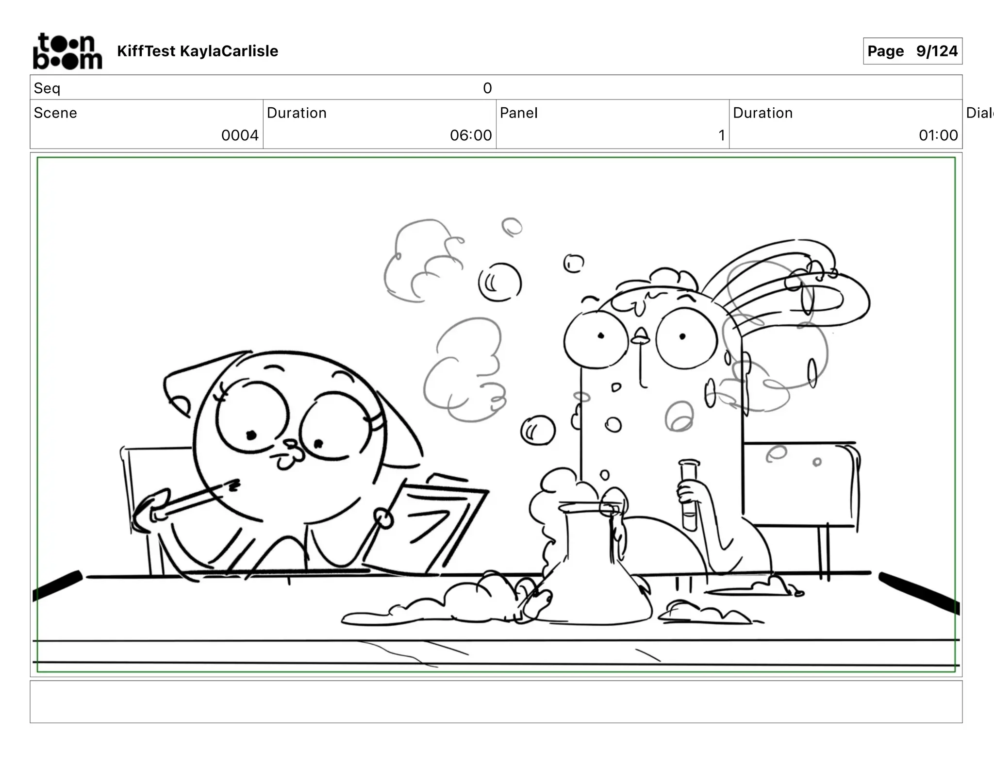 Kiff Flat Children's Comedy Sample Board | PDF