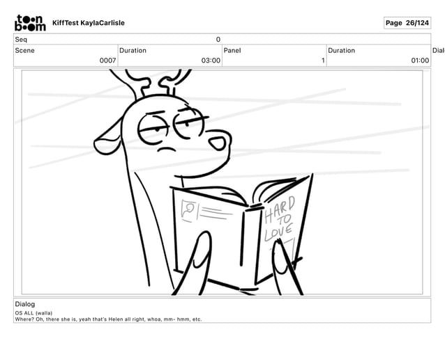 Kiff Flat Children's Comedy Sample Board | PDF