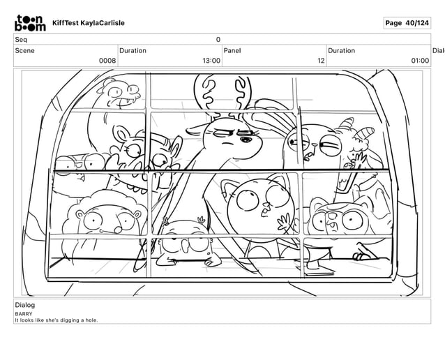 Kiff Flat Children's Comedy Sample Board | PDF