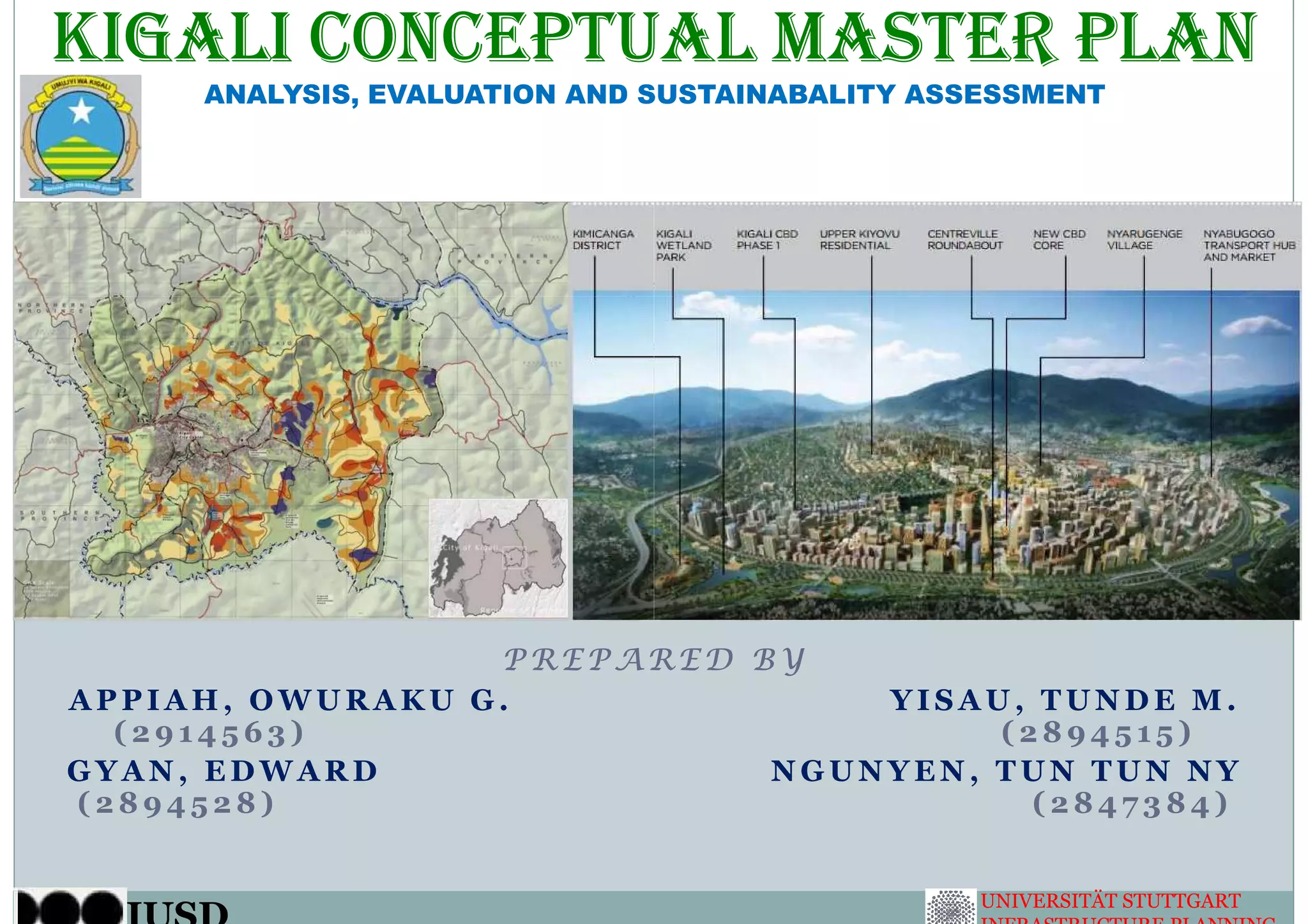 Kigali master plan presentation | PDF