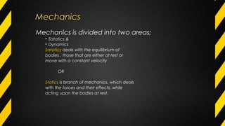 Engineering Mechanics Fundamentals | PPT