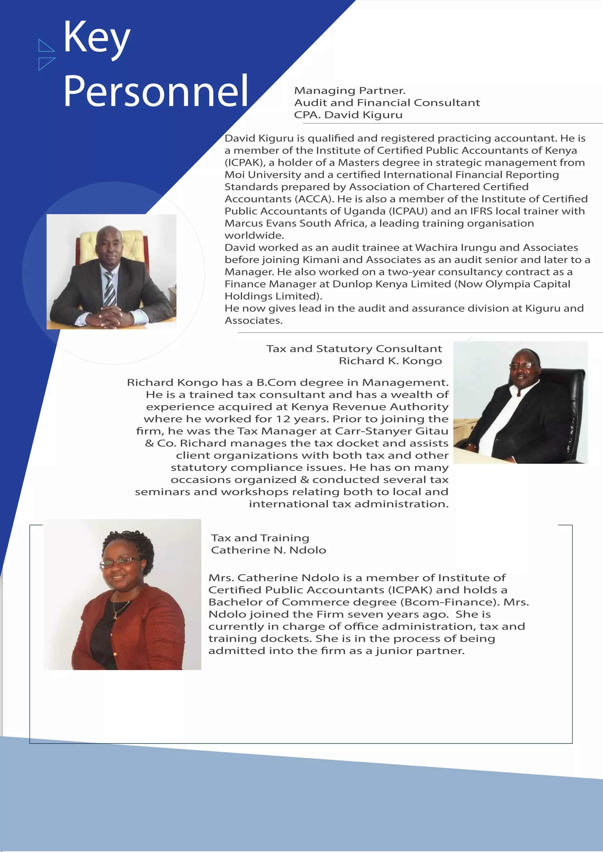 Kiguru and associates company profile | PDF