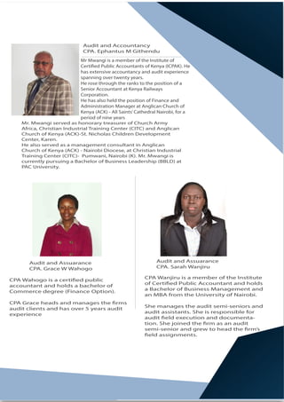 Kiguru and associates company profile | PDF