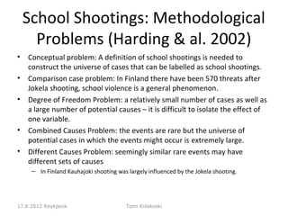 Perspectives on School Shootings in Finland | PPT