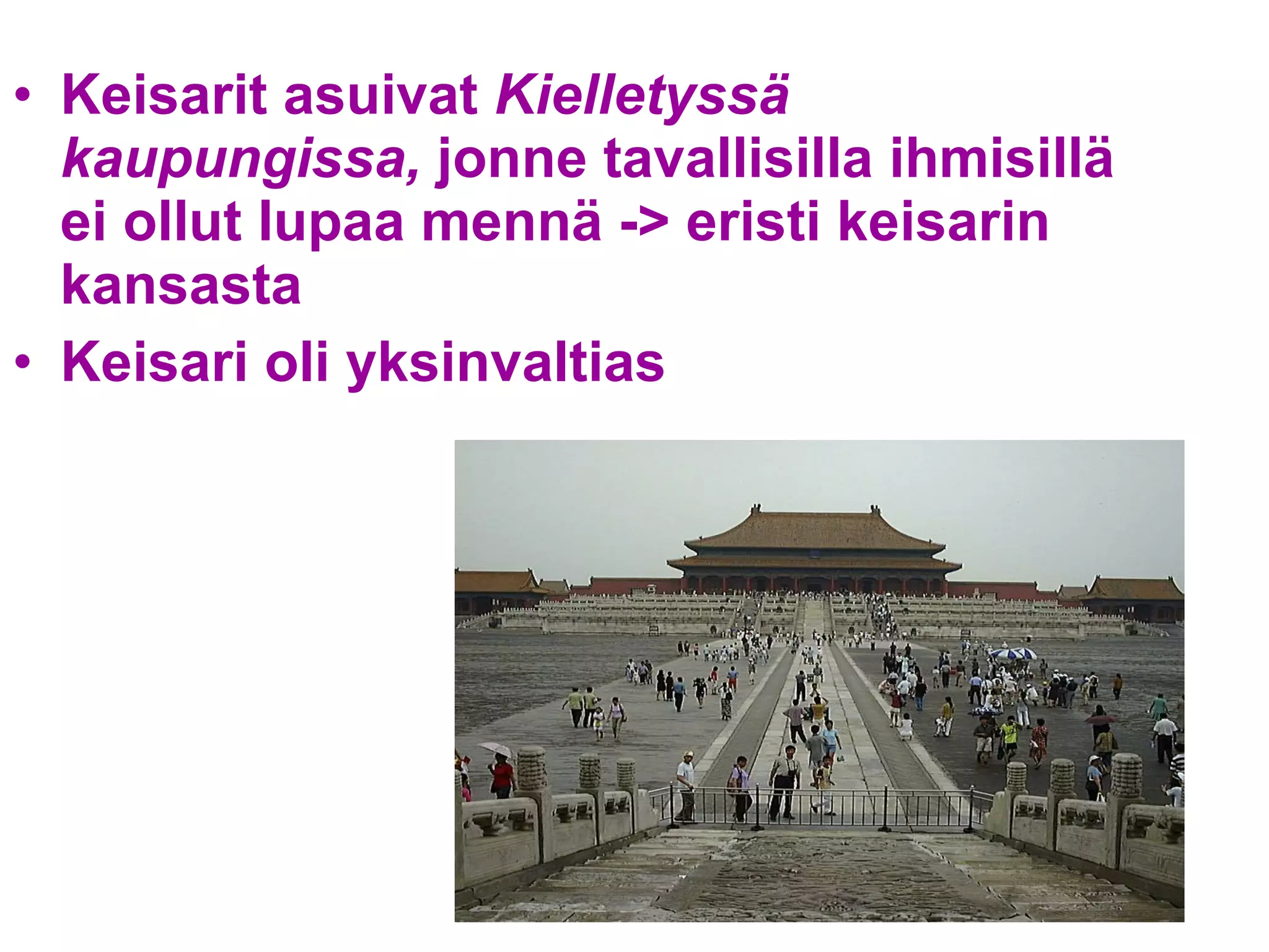 Kiinan Keisarikunta | PPT