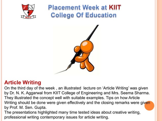 Placement Week At KIIT | PPT