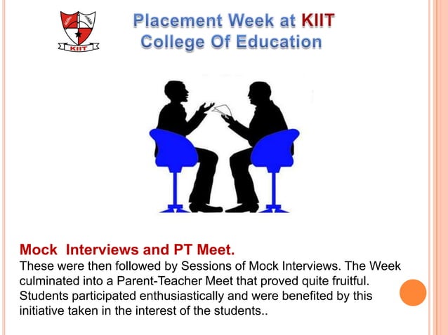 Placement Week At KIIT | PPT