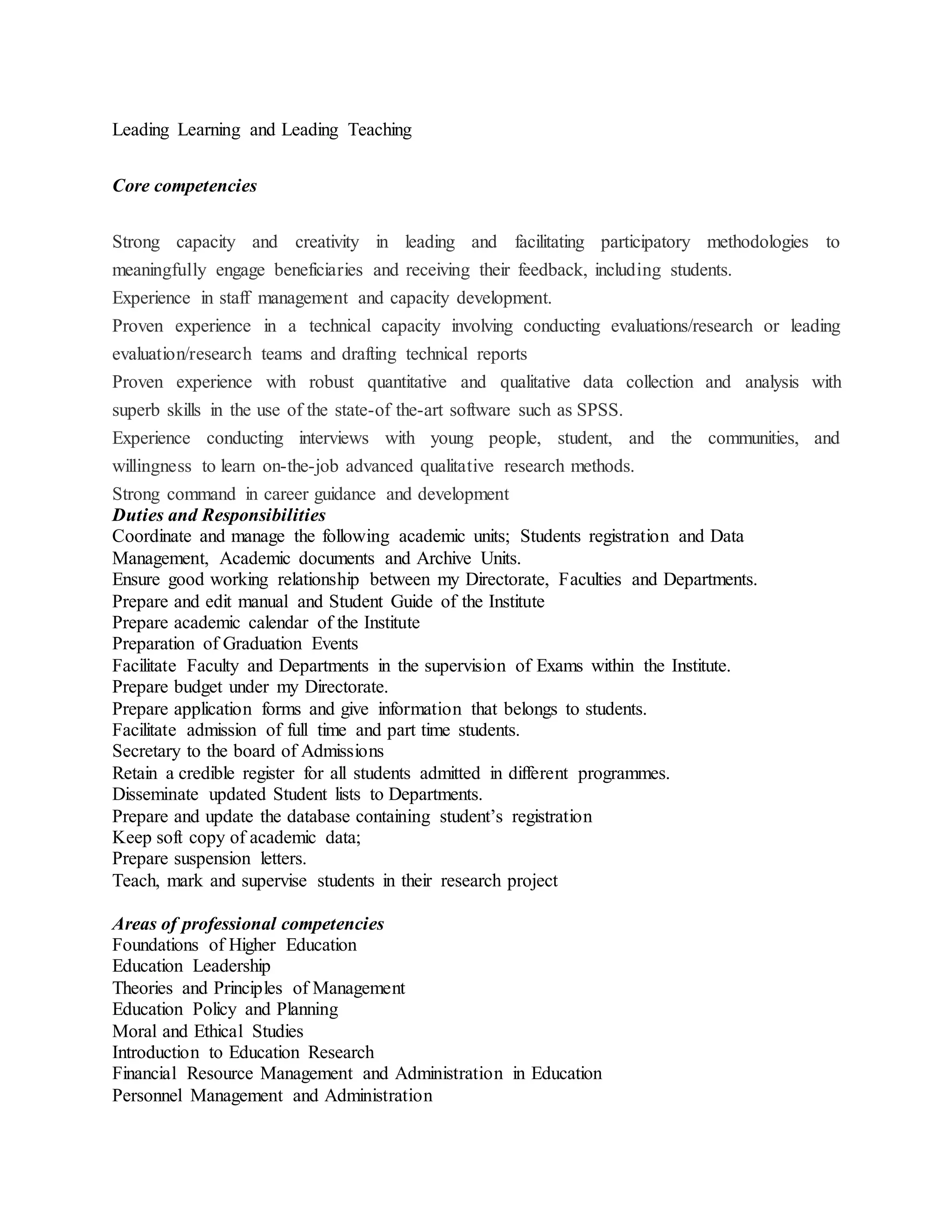 Kiiza pascal CV as of may 2020 | PDF