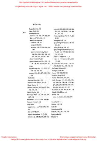 Kijow 1941-walka-hitlera-o-supremacje-na-wschodzie | PDF