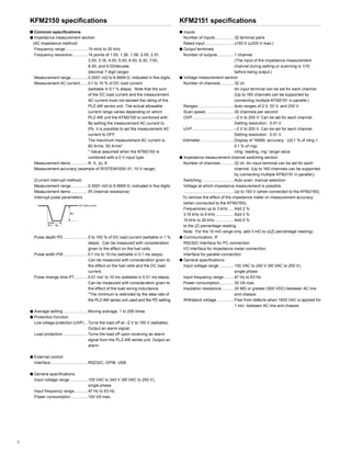 Kikusui fuel cell_meter_kfm2150_print | PDF