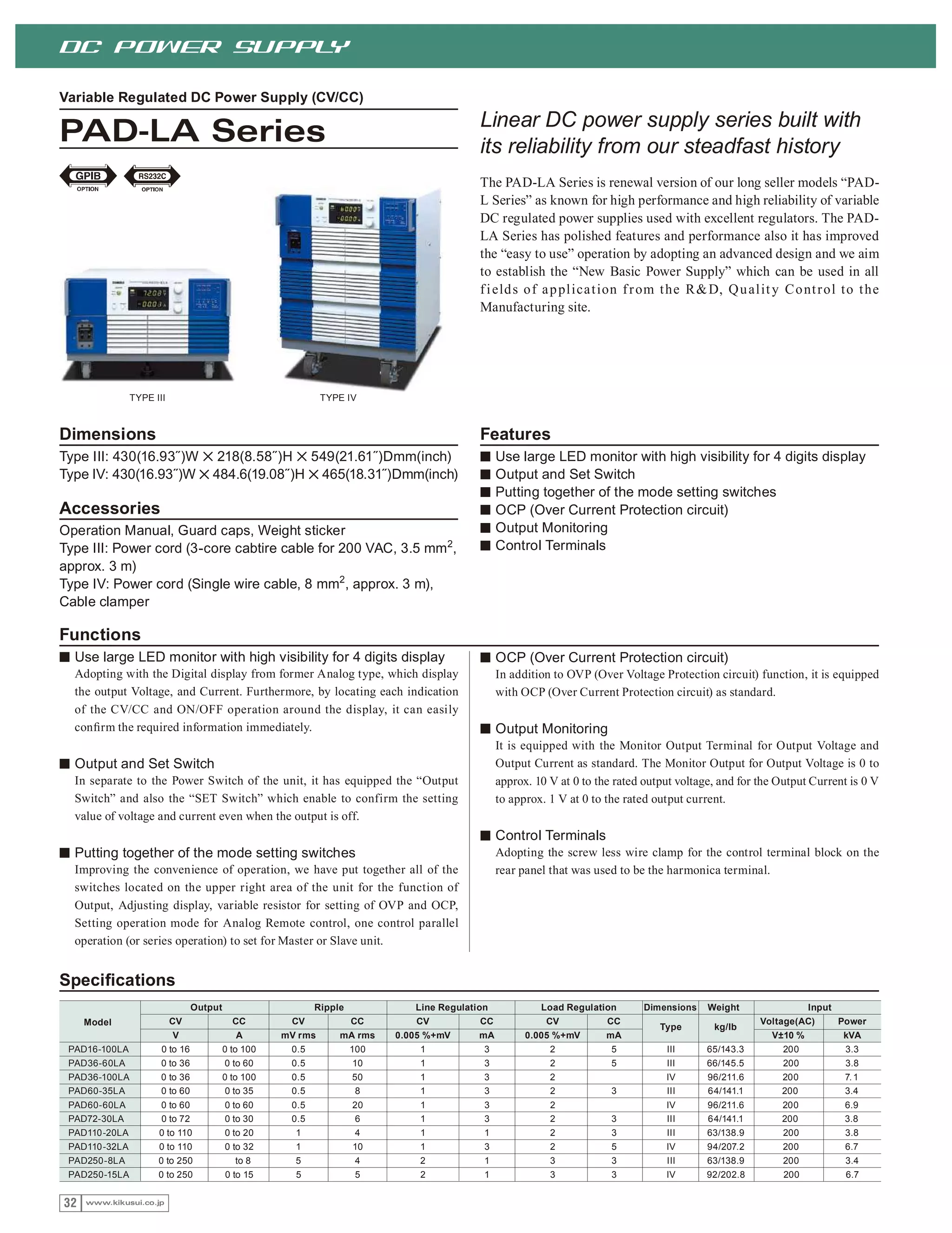 Kikusui general catalogue 2021 part 1 | PDF