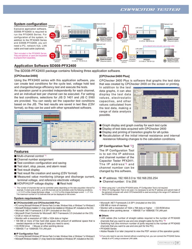 Kikusui general catalogue 2021 part 2 | PDF | Computer Networking | Computing
