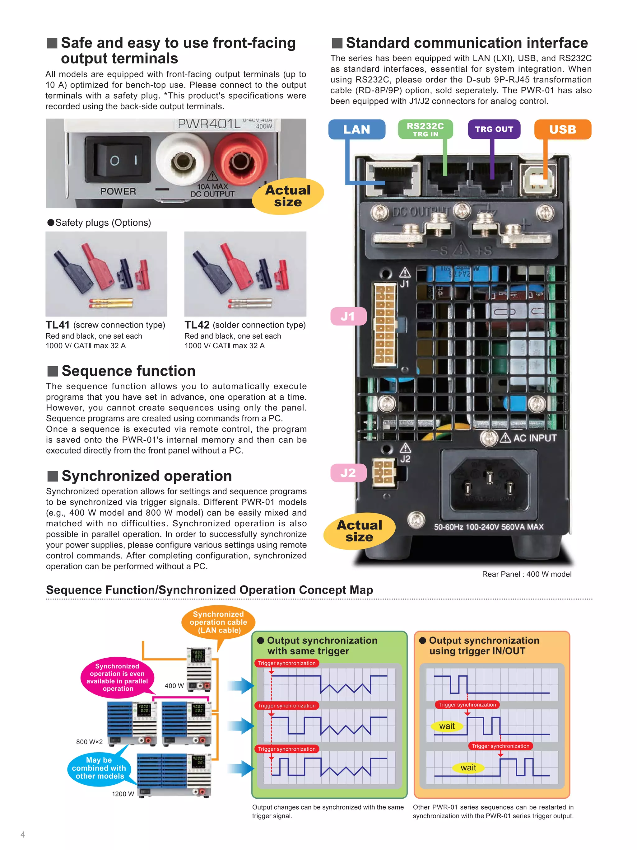 Kikusui Compact DC Power supply pwr01-denkei | PDF