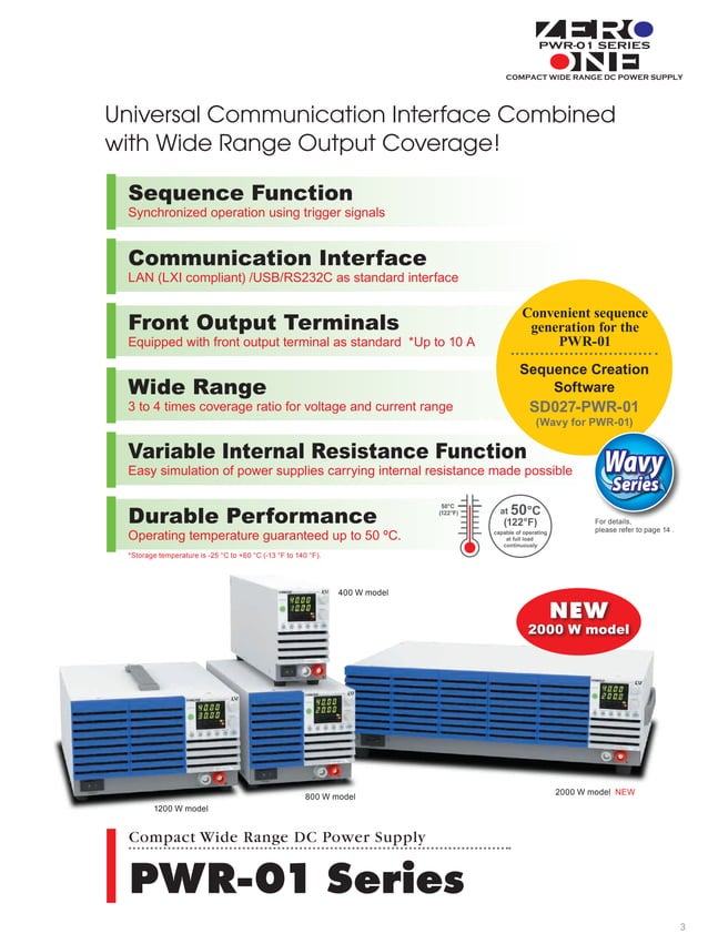 Kikusui Compact DC Power supply pwr01-denkei | PDF