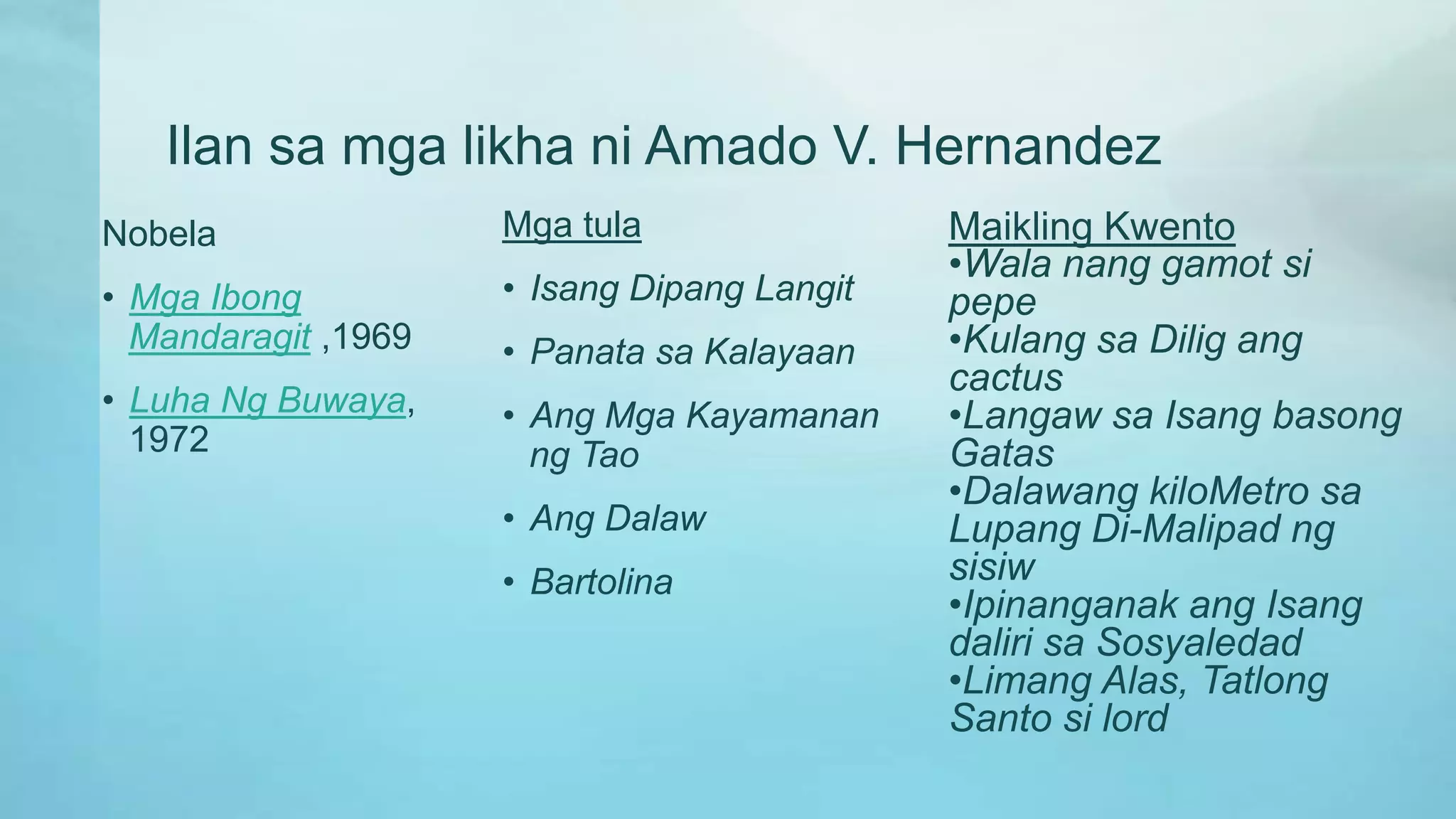 Kilalang pilipino sa ibat ibang sining pwr pnt | PPTX