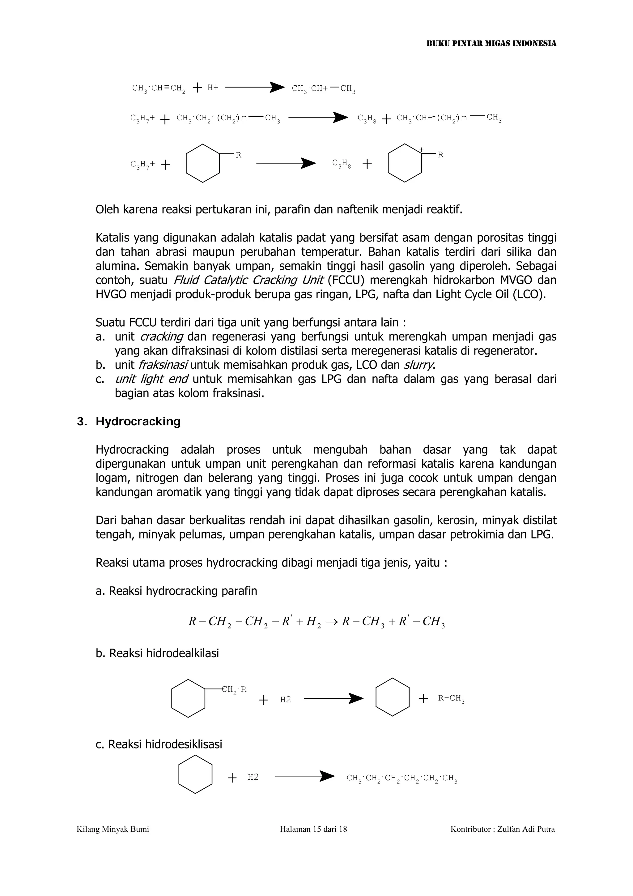 Buku Pintar MIGAS INDONESIA - Kilang minyak bumi | PDF