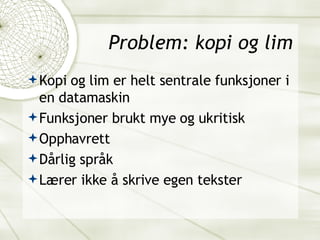 Kildebruk | PPT