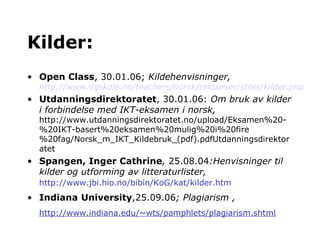 Kildehenvisning | PPT