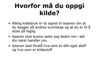 Kildehenvisning | PPT