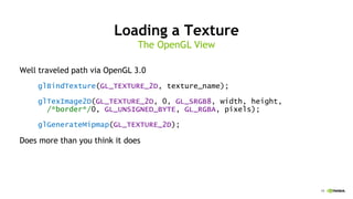 Migrating from OpenGL to Vulkan | PPT