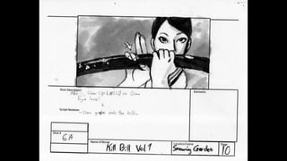 Kill bill storyboards | PPTX
