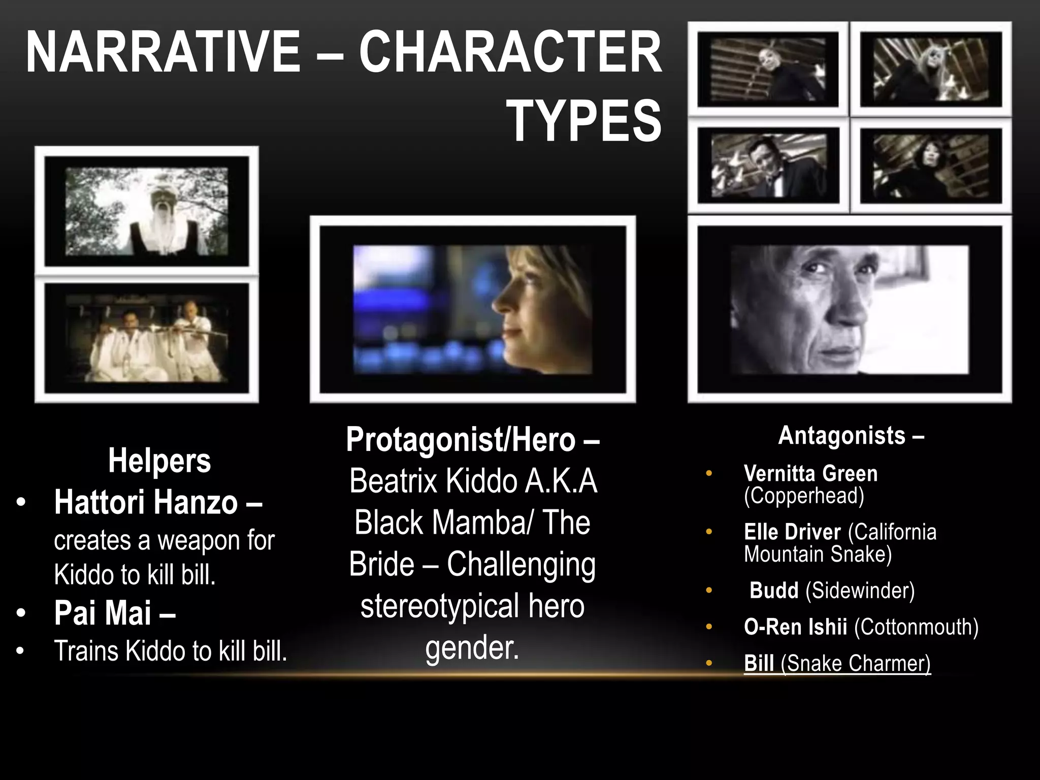 Kill bill ~ trailer analysis | PPT