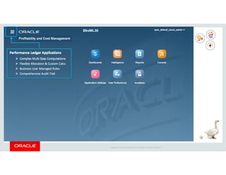 Profitability & Cost Management Cloud Service: Have It Your Way | PDF