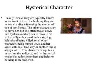 Killer in horror | PPT