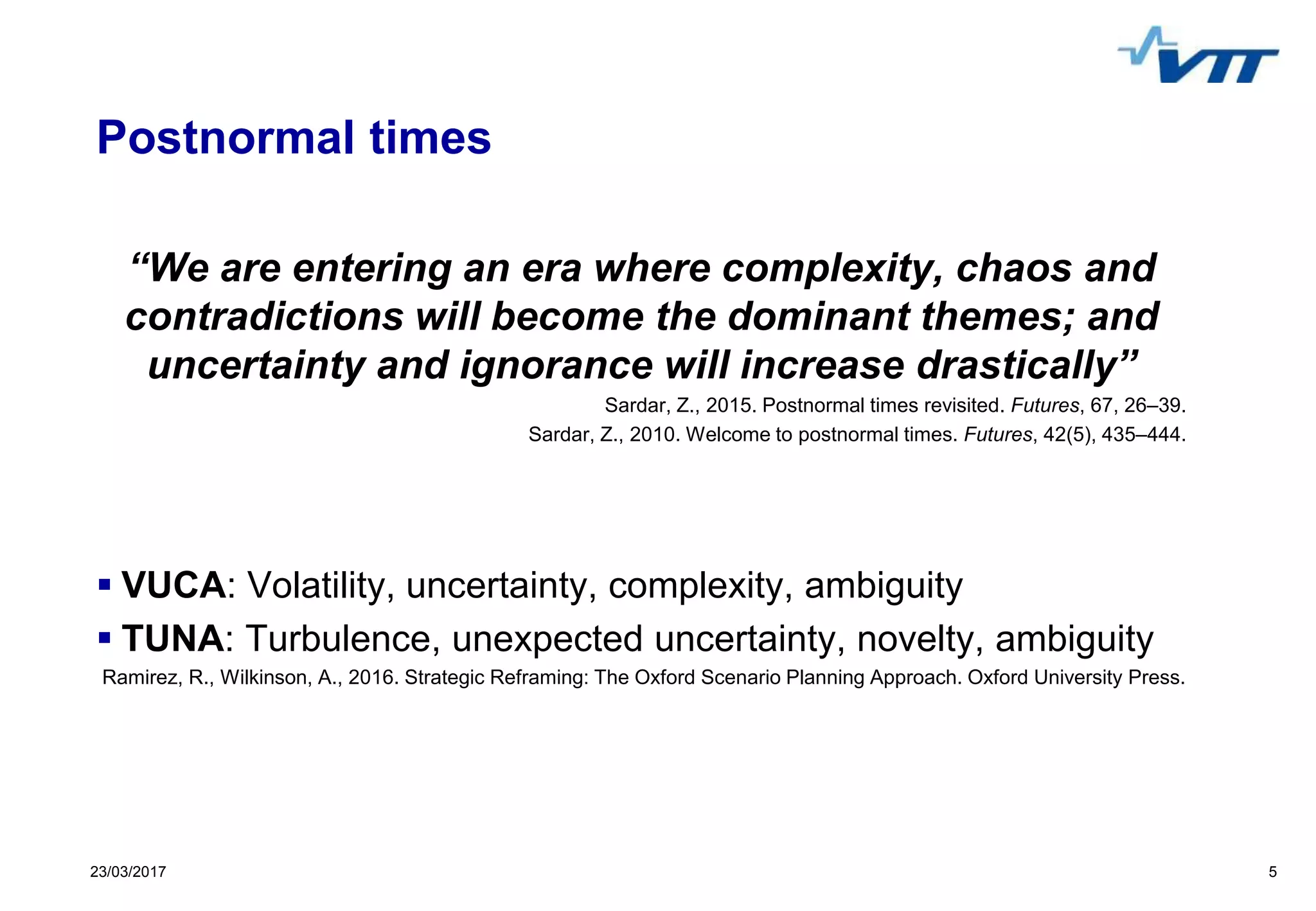Killer methods for futures thinking 2017 03-22 | PPT