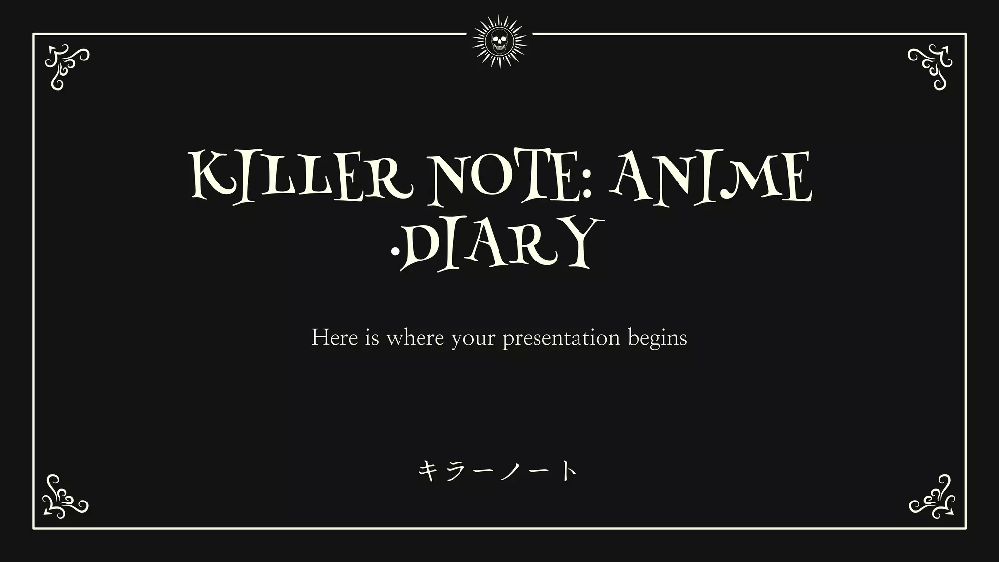 Killer Note_ Anime Diary by Slidesgo.pptx